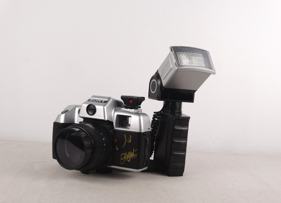 1990, Sony Big Royal View, 35mm Film Camera, Sony Photo Camera, Old ...