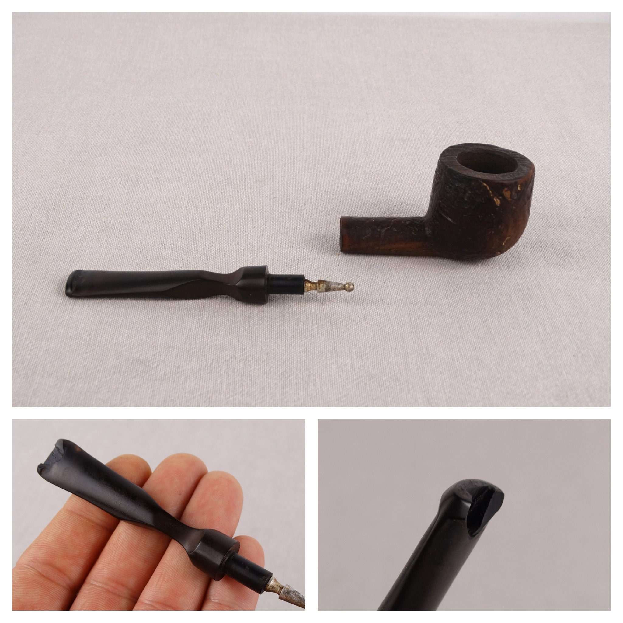 Hilson Bolero Pipe Vintage Billiard Pipe Smoking Pipe | Etsy