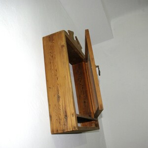 Wooden Shrine Box, Gothic Wall Decor,gothic Furniture, Wooden Altar Box ...