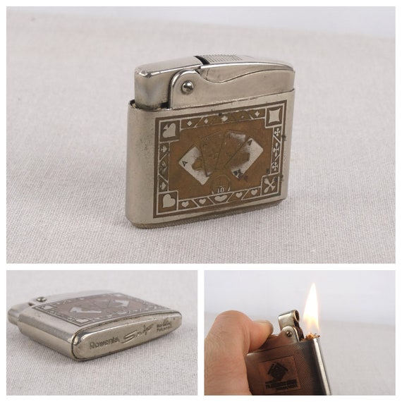 Rowenta Snip Lighter Vintage Lighter Poker Lighter Petrol | Etsy