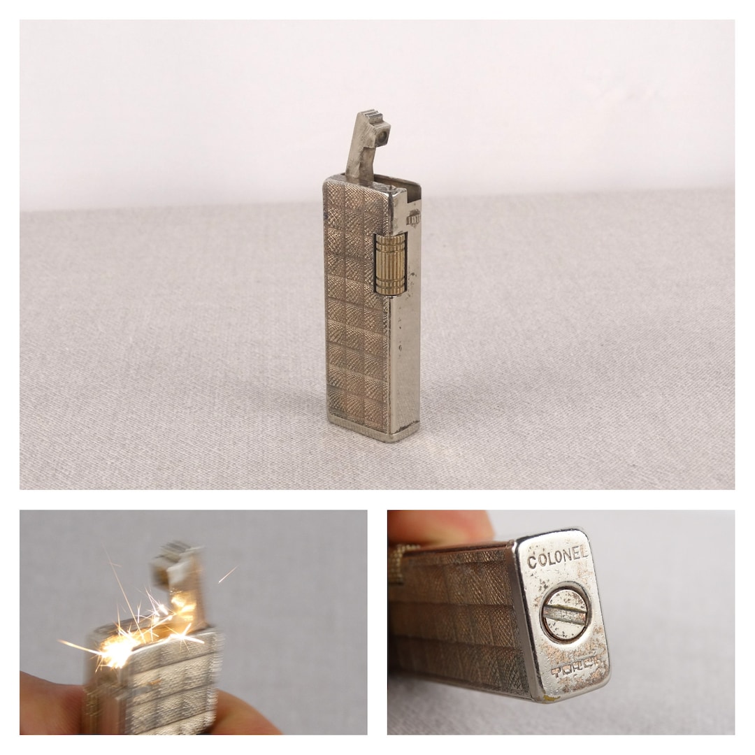Colonel Torch Lighter for Parts, Vintage Colonel Lighter, Gas Lighter ...