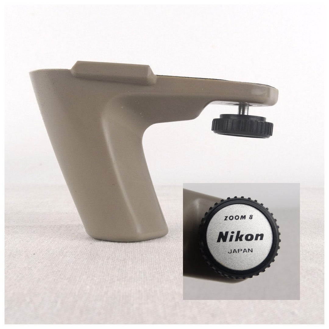 Nikon Nikkorex Zoom 8 Grip, Vintage Nikon Camcorder Grip, Filming ...
