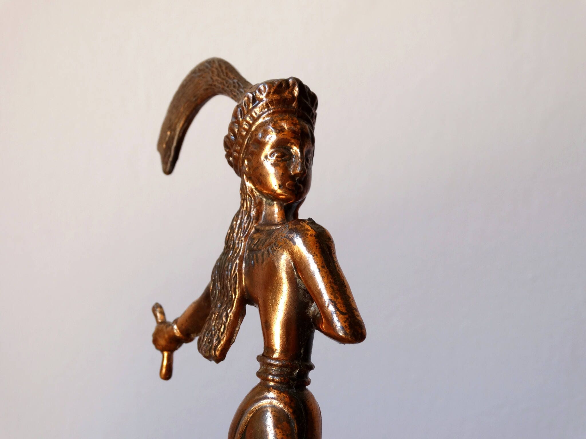 Minoan Statue Prince of Lilies Minoan Art Ancient Greek | Etsy