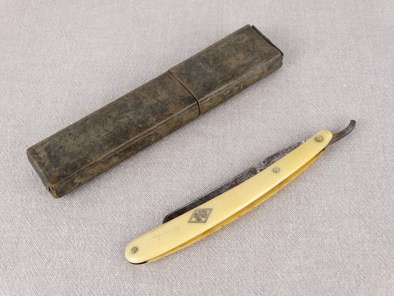 52 Puma Straight Razor Antique Puma Razor Razor Blade - Etsy