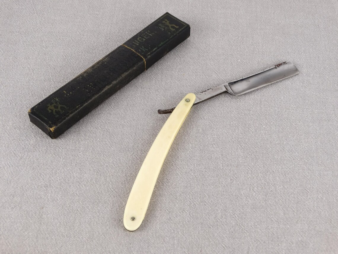 Antique Henckels Razor, Old Straight Razor, Razor Blade, Barber Razor ...
