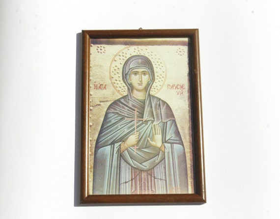 Saint Parascheva Orthodox Religious Icon Print Christian | Etsy
