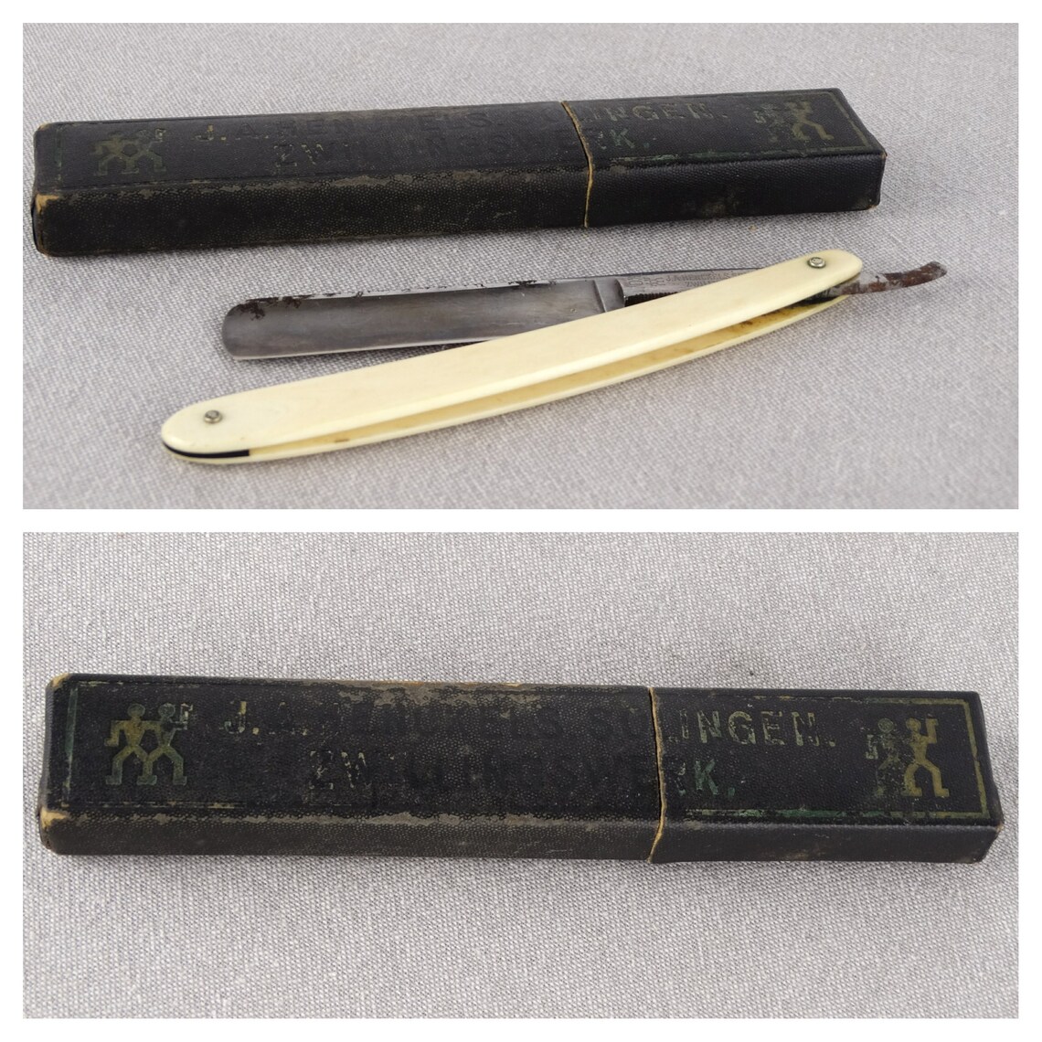 Antique Henckels Razor, Old Straight Razor, Razor Blade, Barber Razor ...