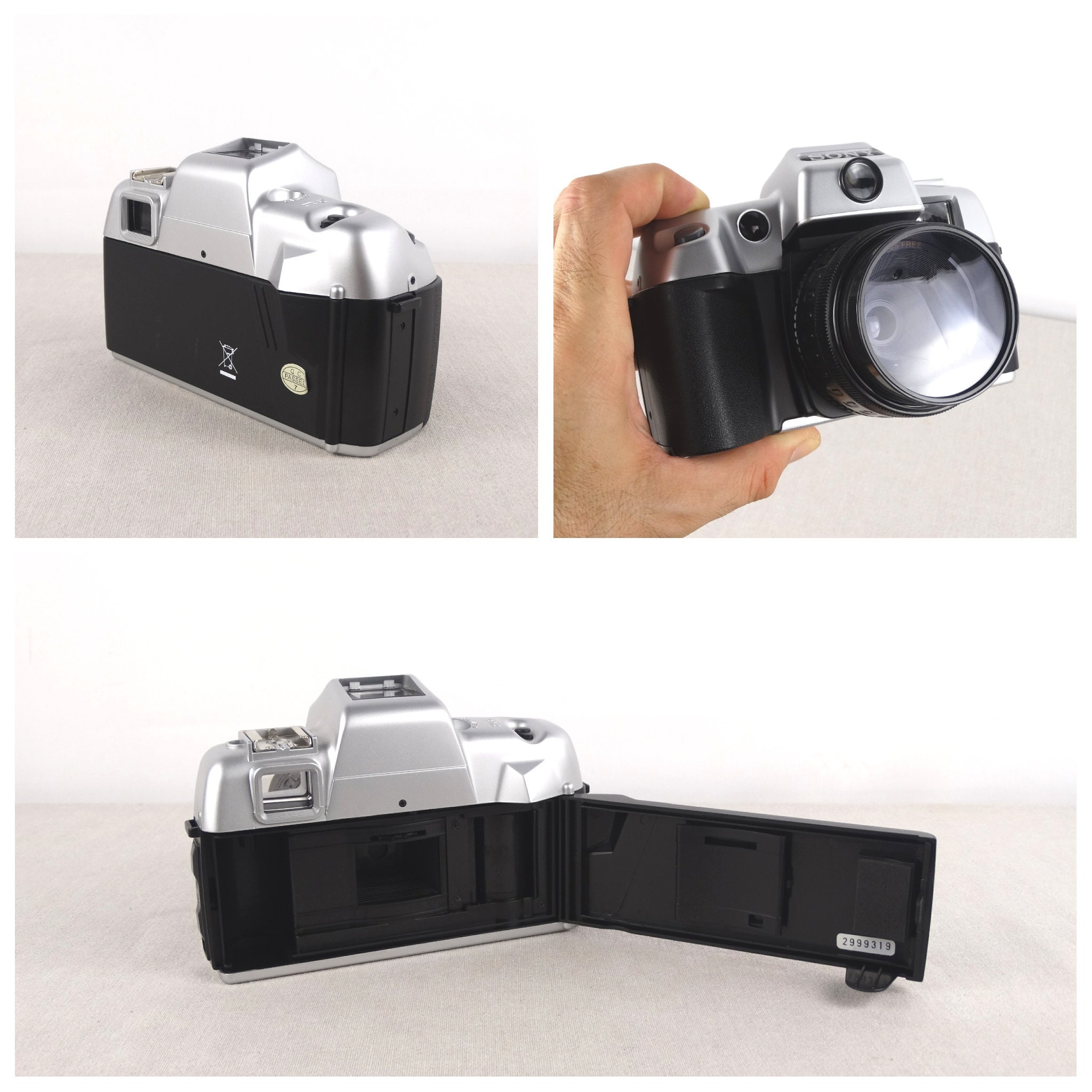 1990, Sony Big Royal View, 35mm Film Camera, Sony Photo Camera, Old ...