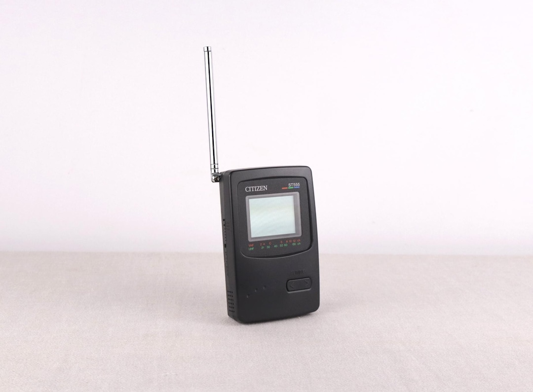 Citizen ST555 Tv, Vintage Working Pocket Television, Old Monitor ...