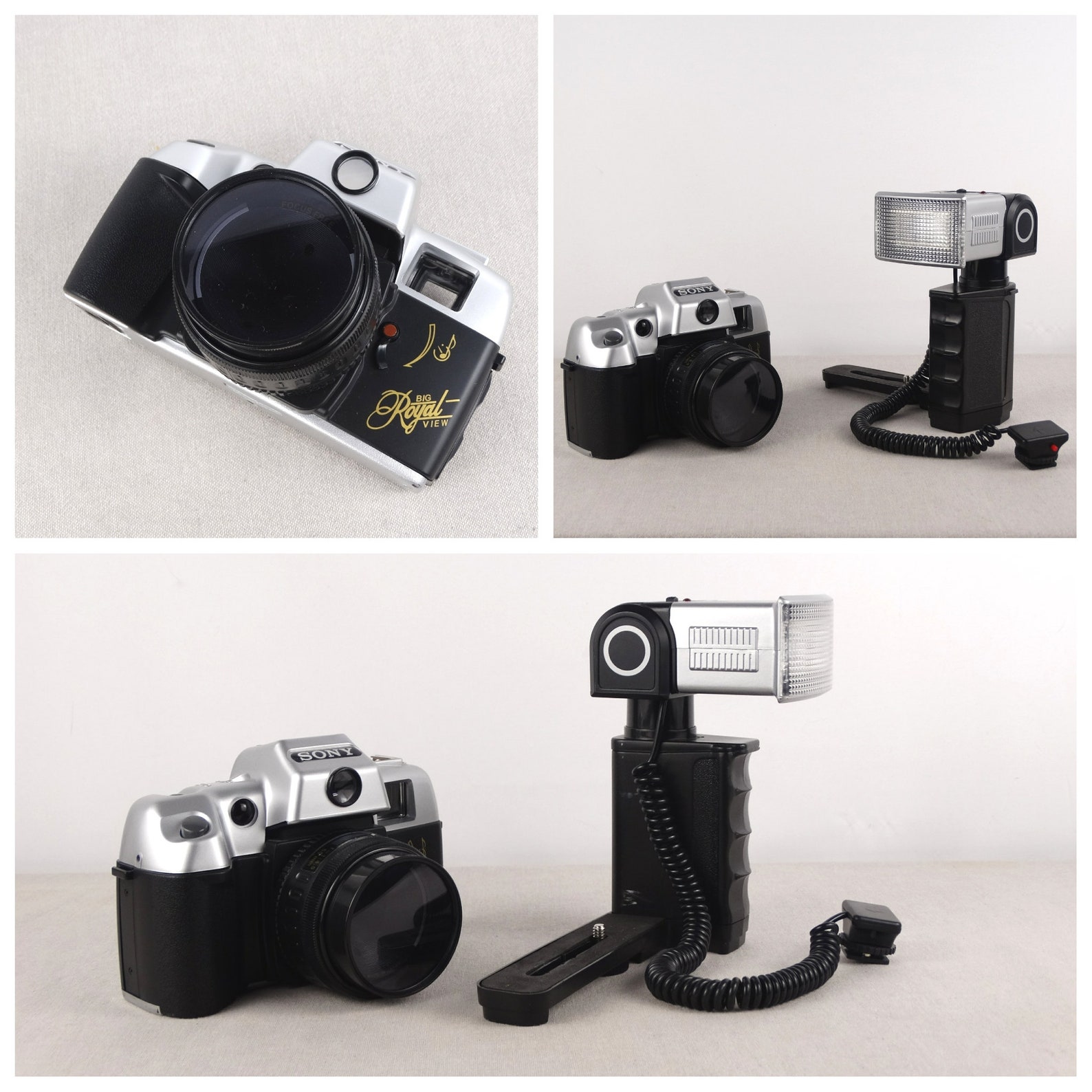 1990, Sony Big Royal View, 35mm Film Camera, Sony Photo Camera, Old ...