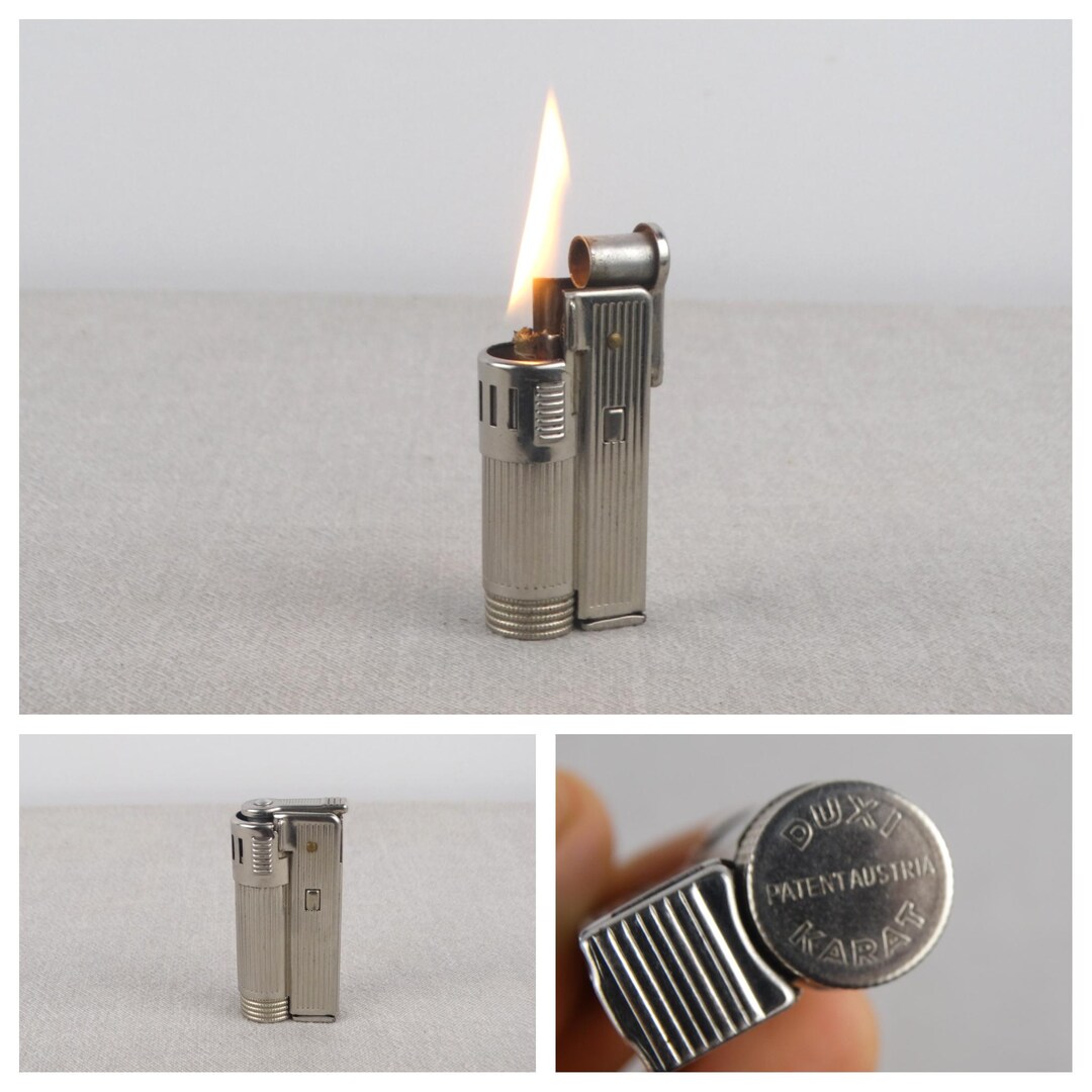 1949, Duxi Karat Lighter, Vintage Lighter, Trench Lighter, Pocket ...