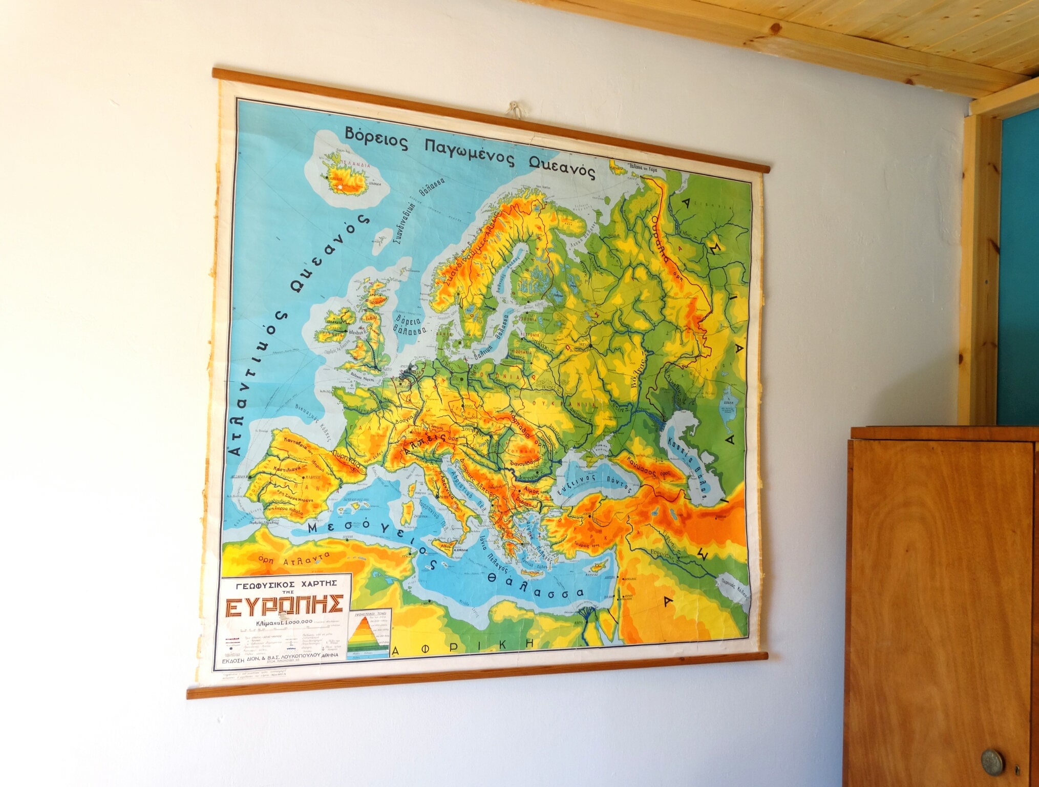 European Chart, Geography School Map, Chart of Europe, Canvas Chart ...