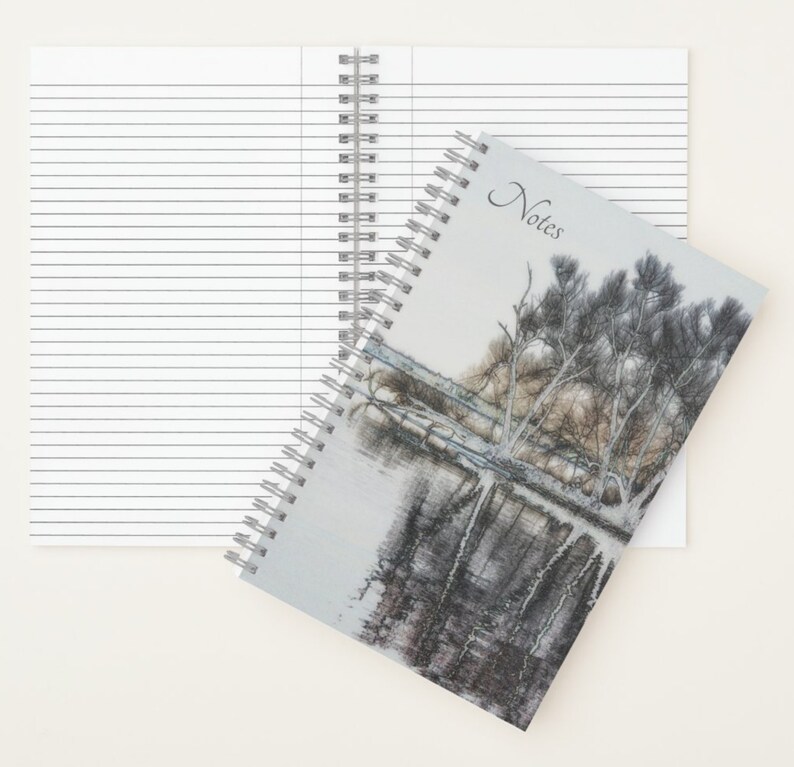 Spiral Notebooks Select From 2 Nature Landscape Seascape Designs ...