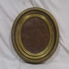 Vintage Ornate Pewter Frame | Classical Oval Frame | Carved Pewter ...