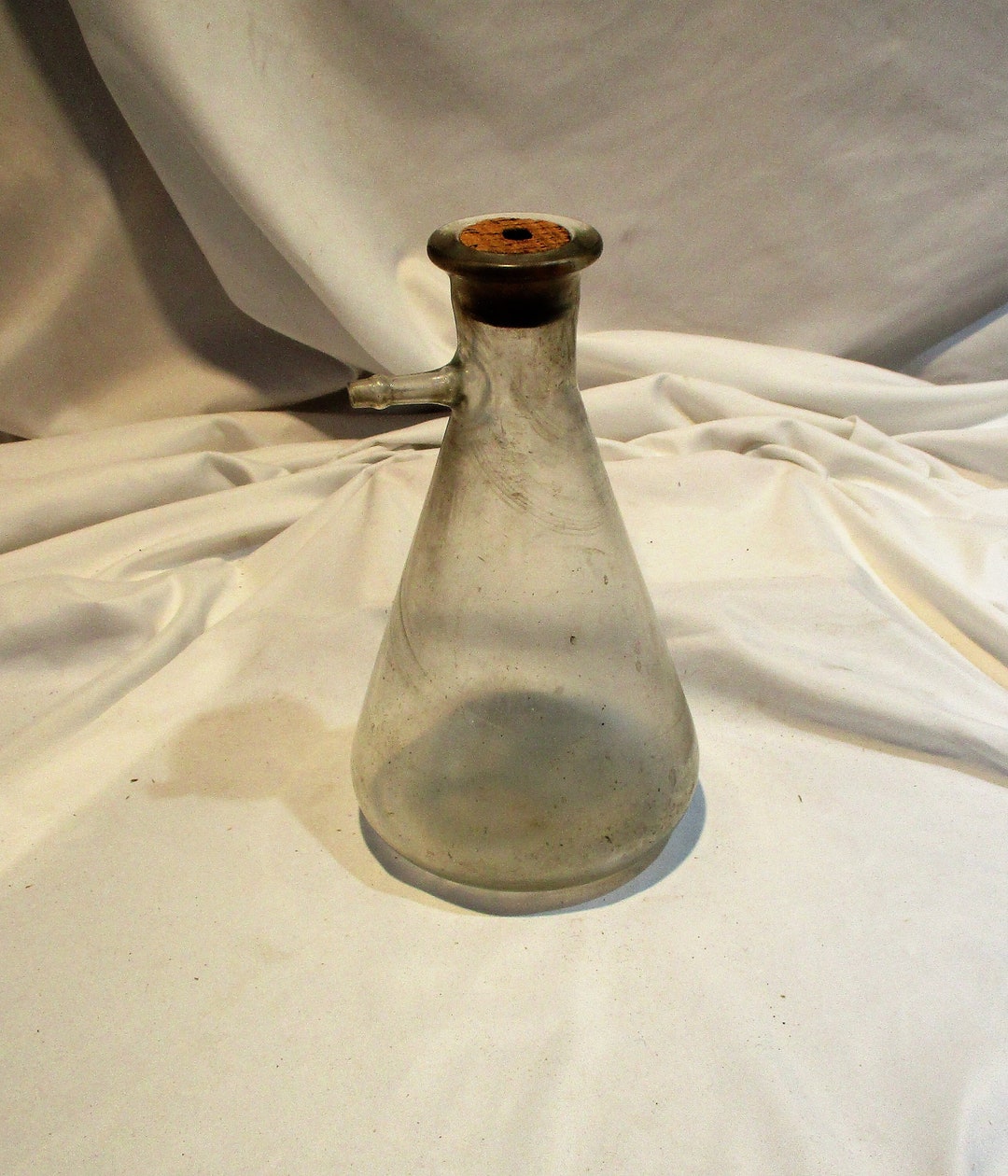 Very Large Laboratory Pyrex Beaker, Old Lab Glass, Vintage Scientific ...