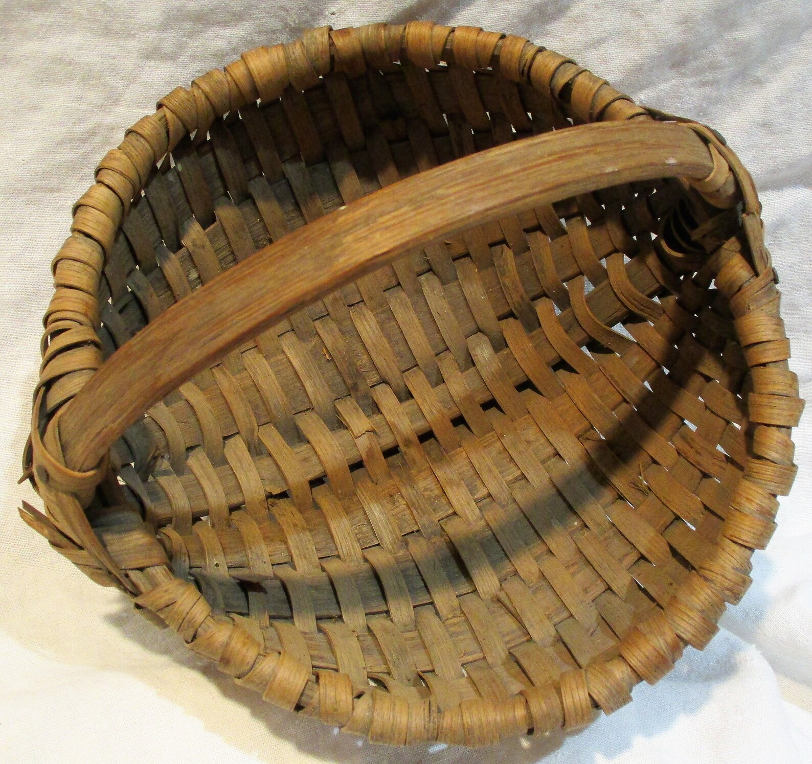 West Virginia Basket Splint Basket Market Basket Hand Woven - Etsy