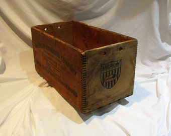Antique Dynamite Box - Etsy