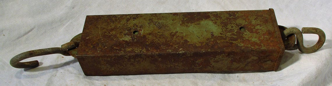 Hanson Viking Scale Hanging Scale Vintage 100 Pound Scale | Etsy