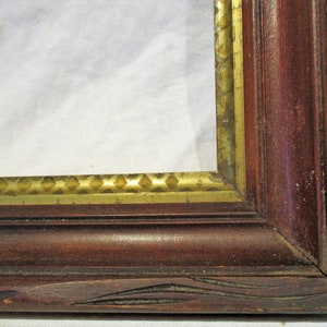 Wood Picture Frame, Arts and Crafts Transitional Period Picture Frame ...