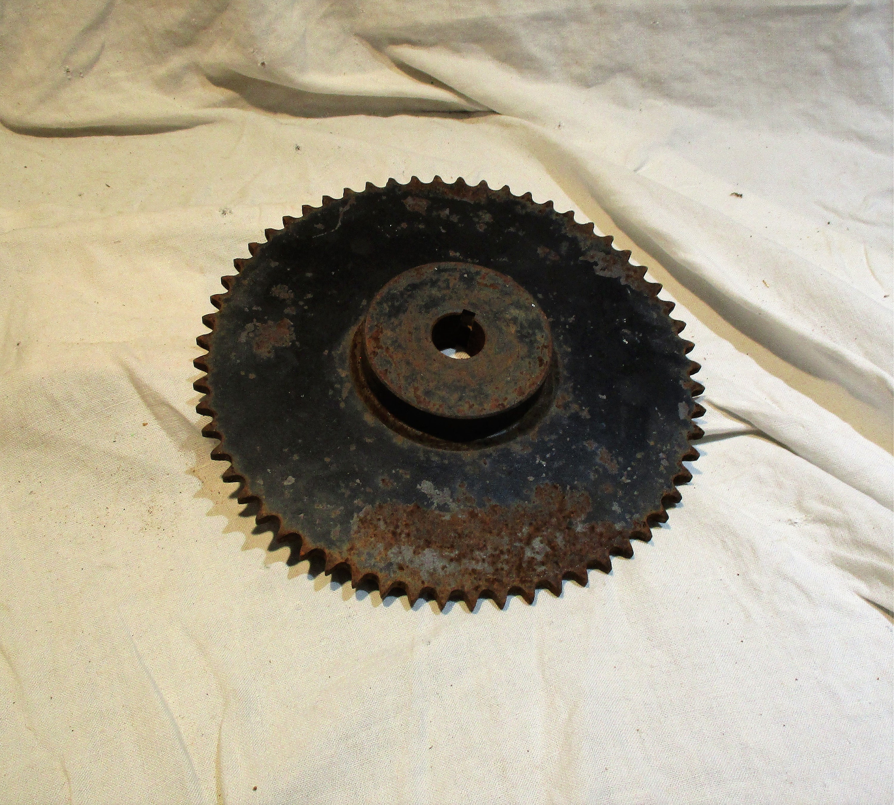 Large Metal Gear Cog or Sprocket Black Flange Industrial | Etsy