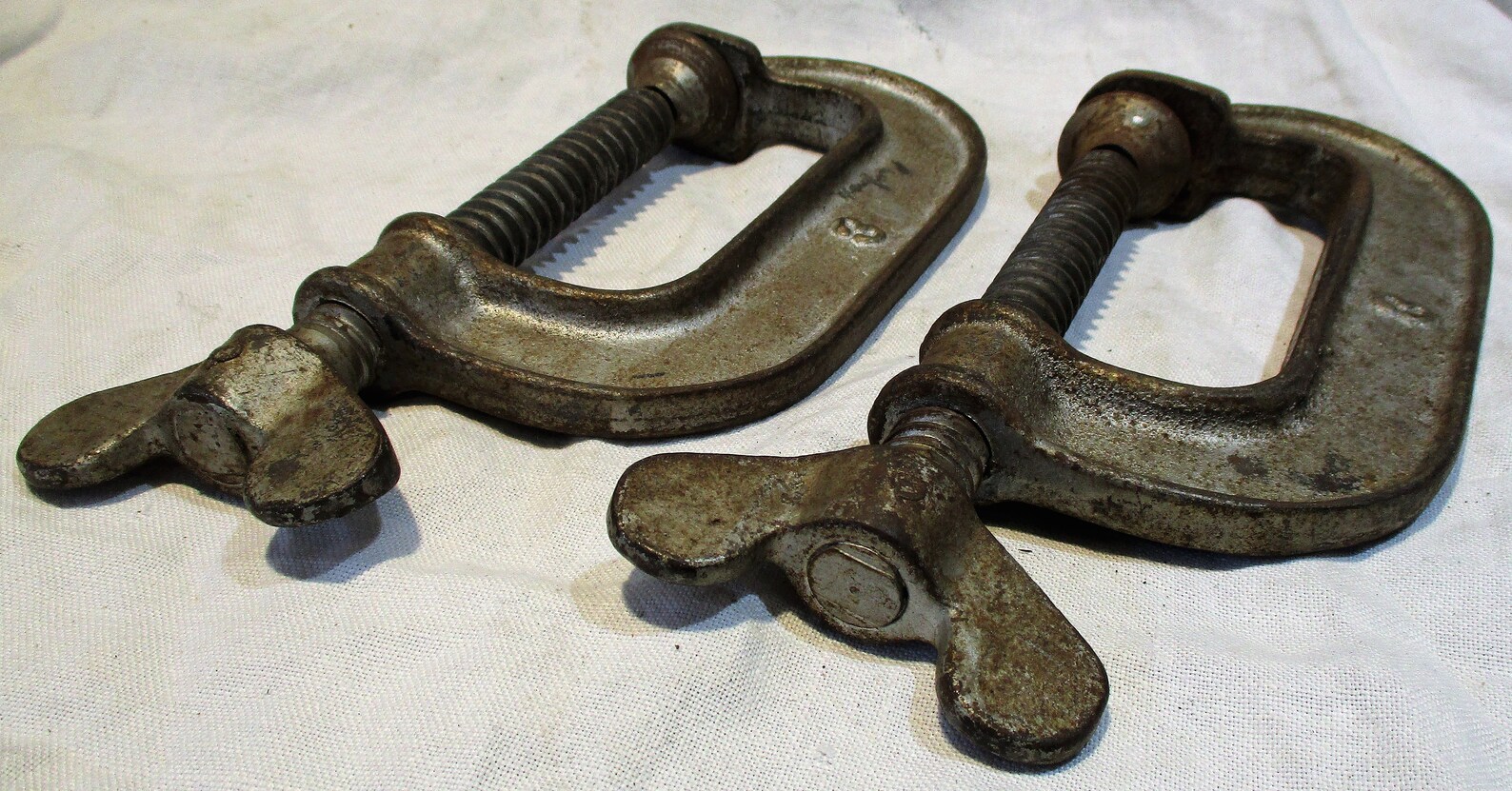 Bat Wing C Clamps Malleable Old 3 Inch C Clamps Vintage - Etsy
