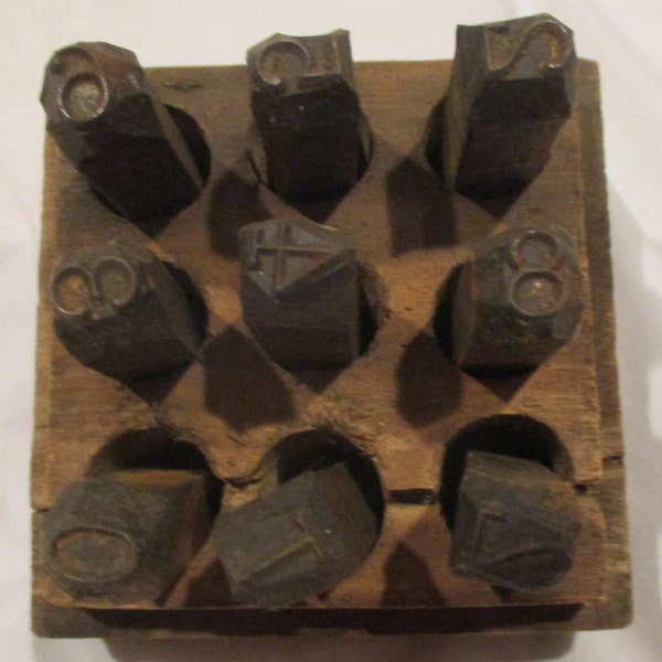 Number Metal Die - Etsy