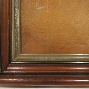 Wood Picture Frame, 1800s Walnut East Lake or Victorian Picture Frame ...