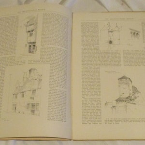 1912 the Architectural Review, Antiquarian Architecture Building ...