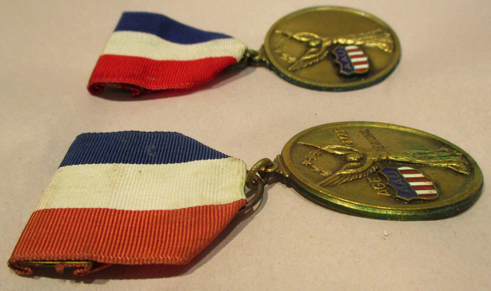 Gymnastics Medals 1960s AAU Sports Gold Medals Vintage | Etsy