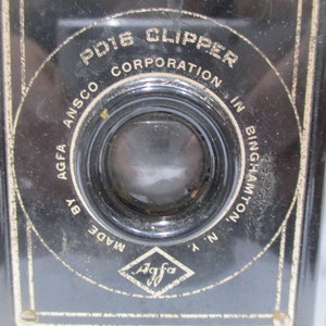 AGFA PD16 Clipper Camera, 1950s, Photography History Salvage, Old Mid ...