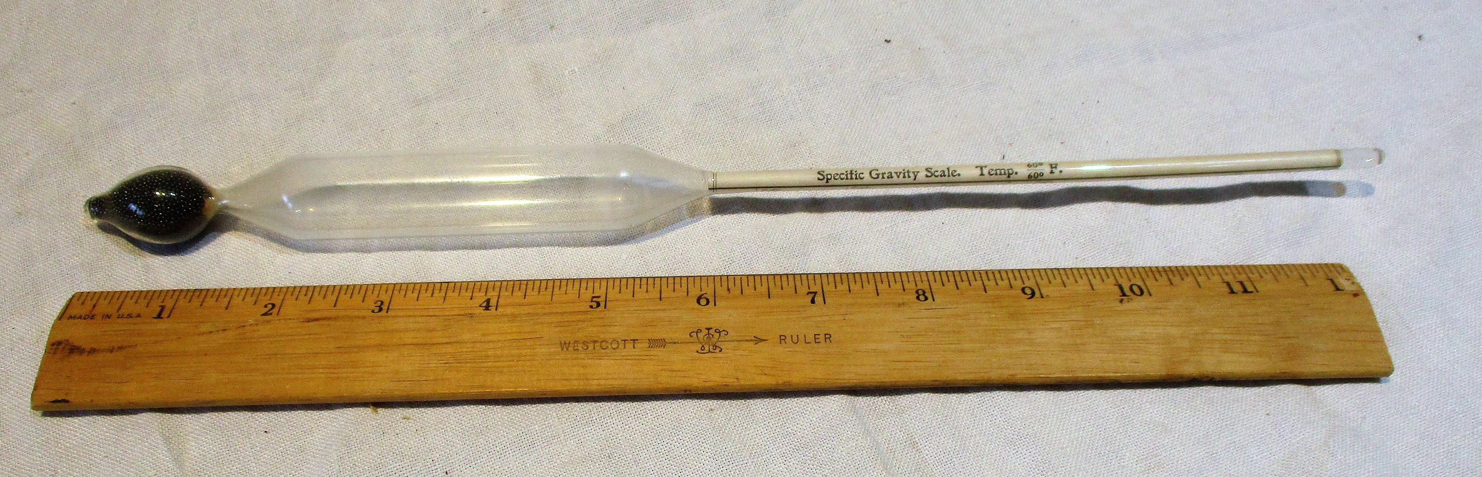 Hydrometer or Lactometer Specific Gravity Gauge Large | Etsy