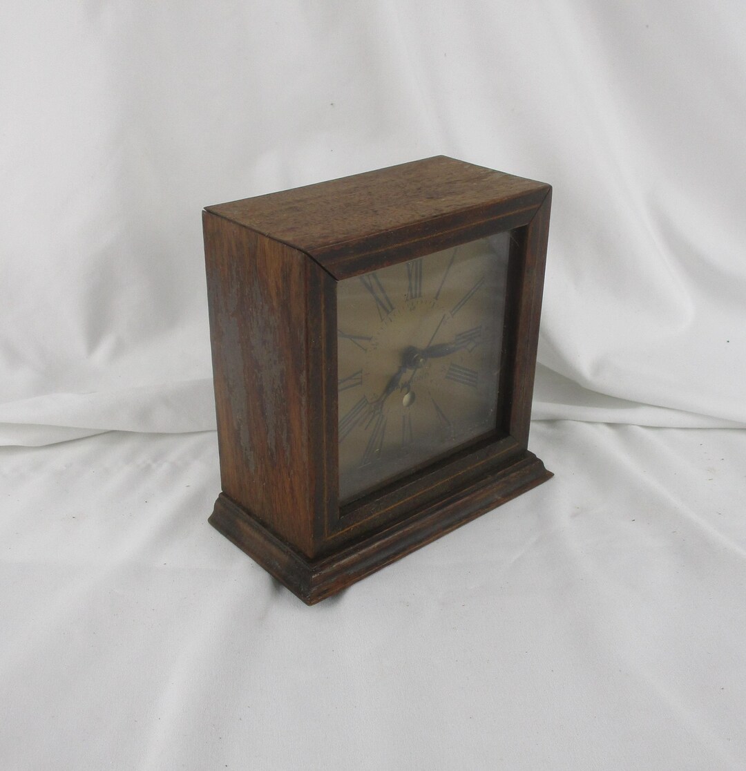 Hammond Desk Clock, Art Deco Era Mantle Clock, Electric Standing Clock ...
