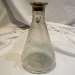 Very Large Laboratory Pyrex Beaker, Old Lab Glass, Vintage Scientific ...