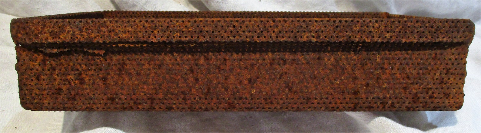 Perforated Metal Mesh Parts Bin or Tool Basket Industrial - Etsy