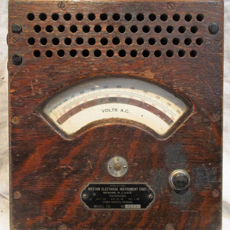 Antique Electrical Meters - Etsy