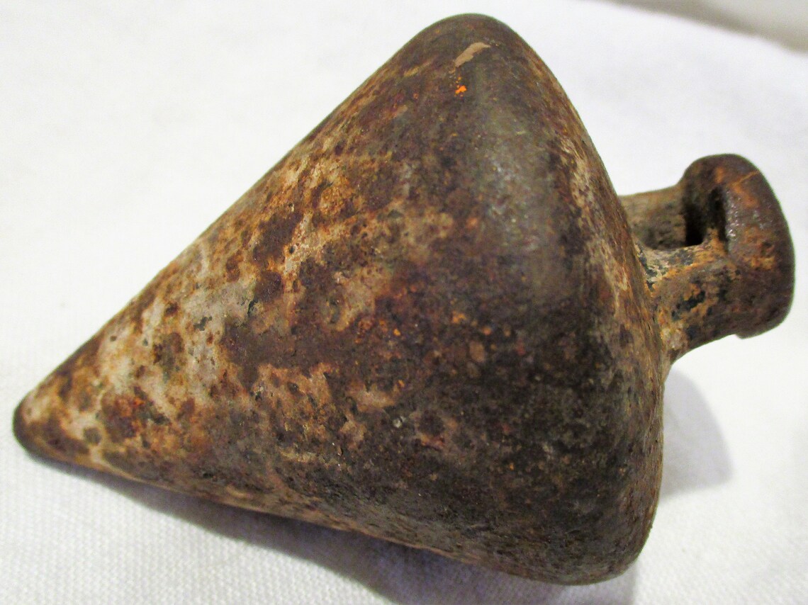 Massive Heavy Old Metal Plumb Bob Antique Hardware and Tool | Etsy