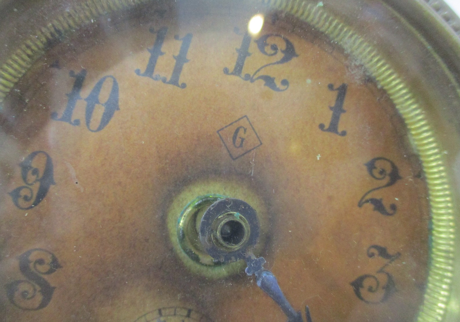 Clock Face, Mechanism, and Movement, Vintage Brass, Salvage Chic ...