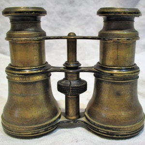 Binoculars, Opera Glasses, Antique Unmarked Binoculars, Vintage Optical ...