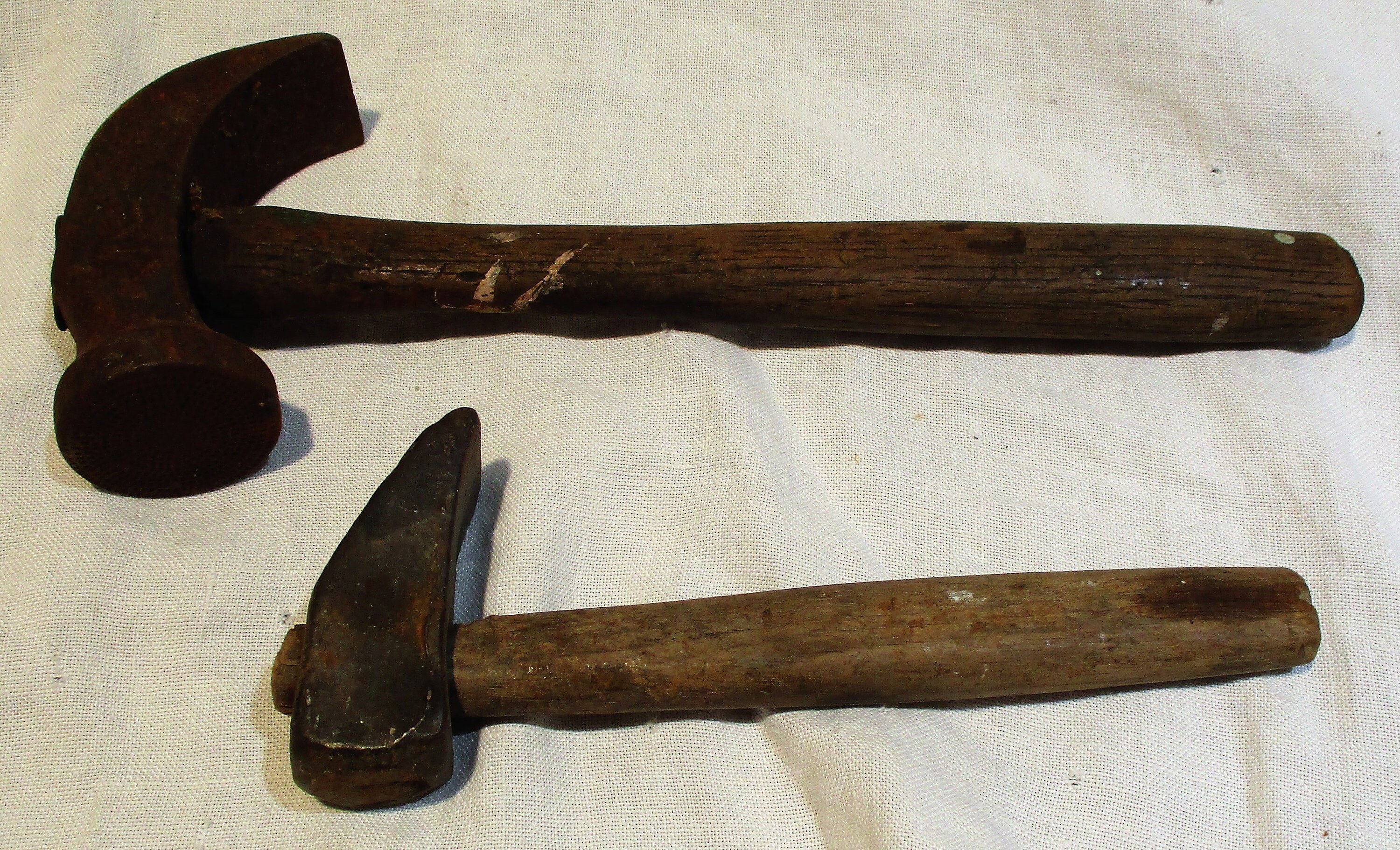 Cobbler's Hammers, Pair of Antique Hammers, Old Shoemaker's Tools ...