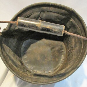Collapsible Bucket, Early Goodyear Company 19th Century Rubber Bucket ...