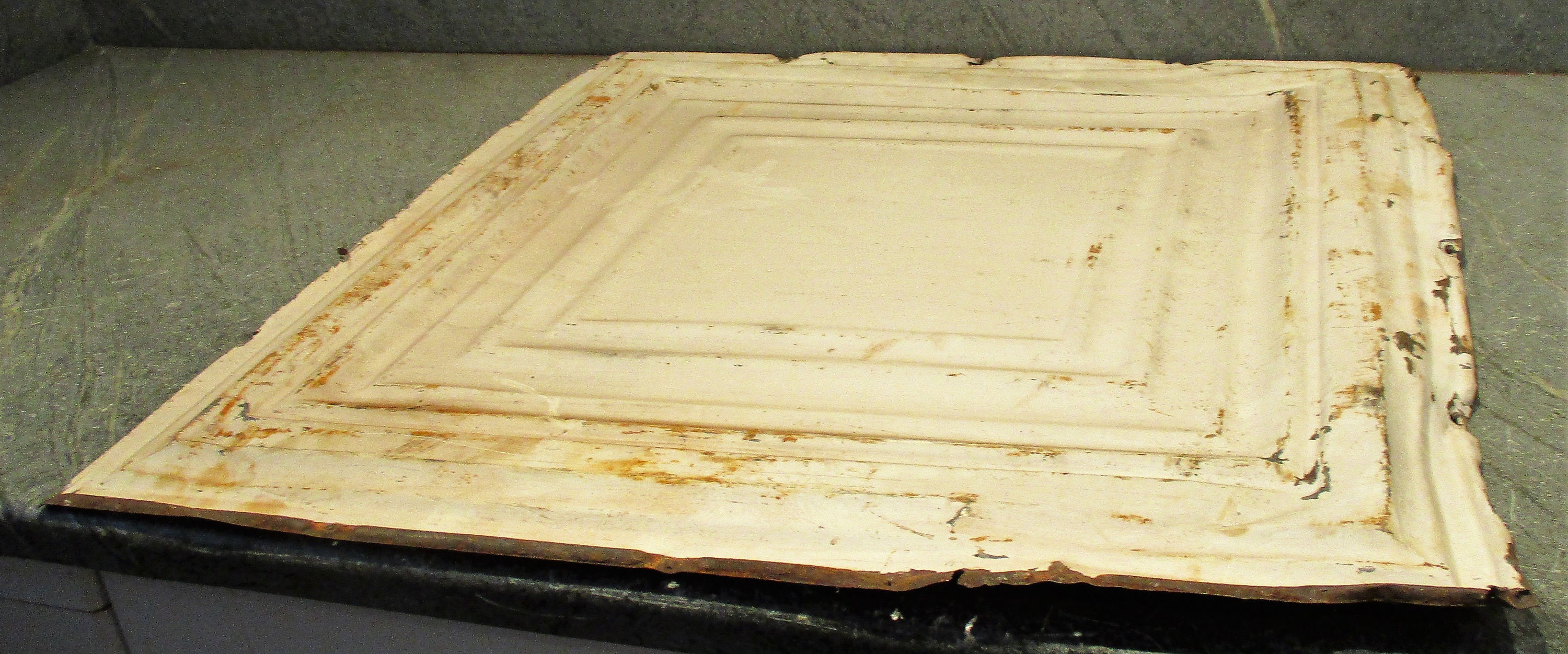 Tin Ceiling Tile Large Concentric Square Design | Etsy