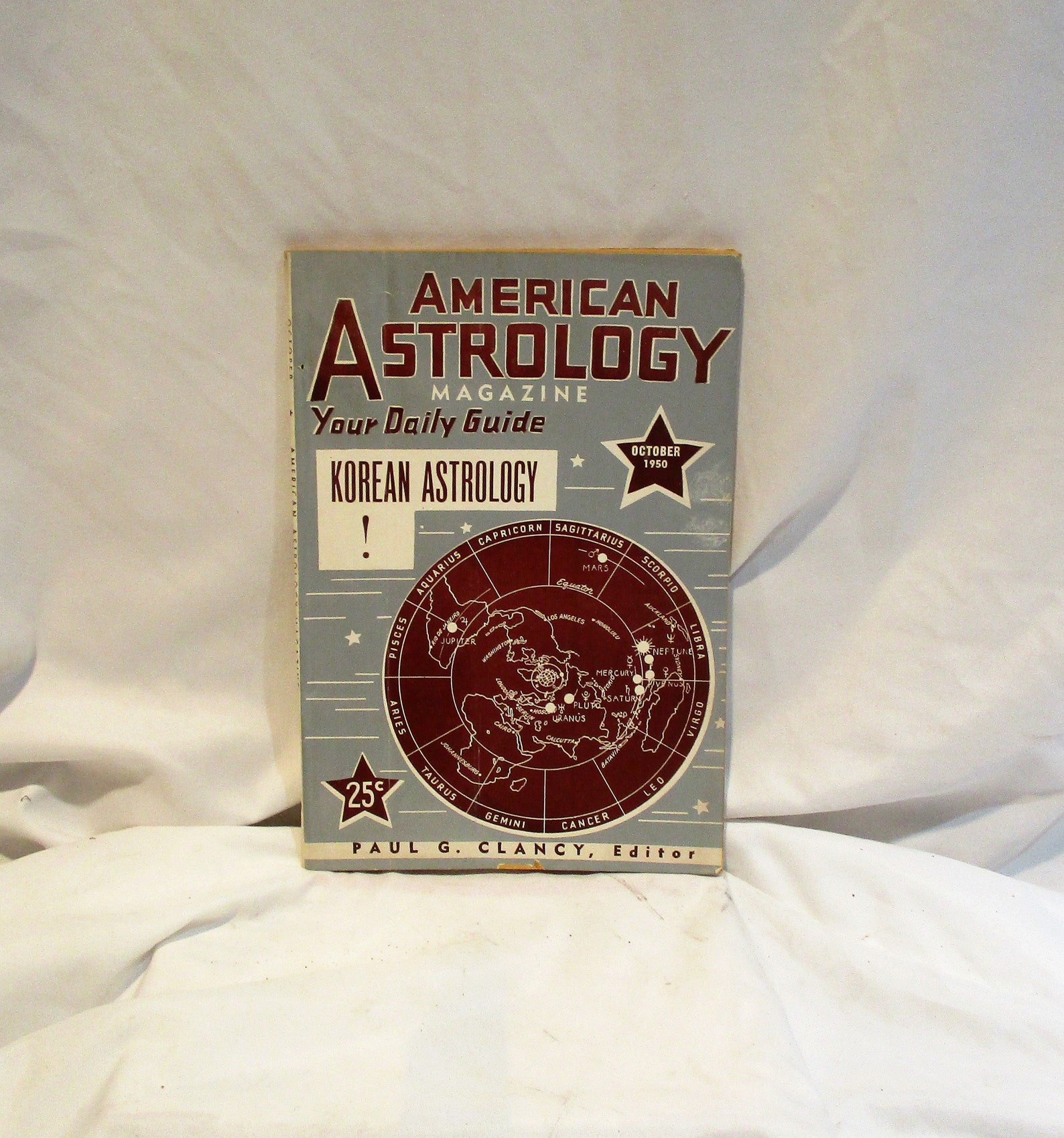 1950 American Astrology Magazine October Issue Mid Century - Etsy