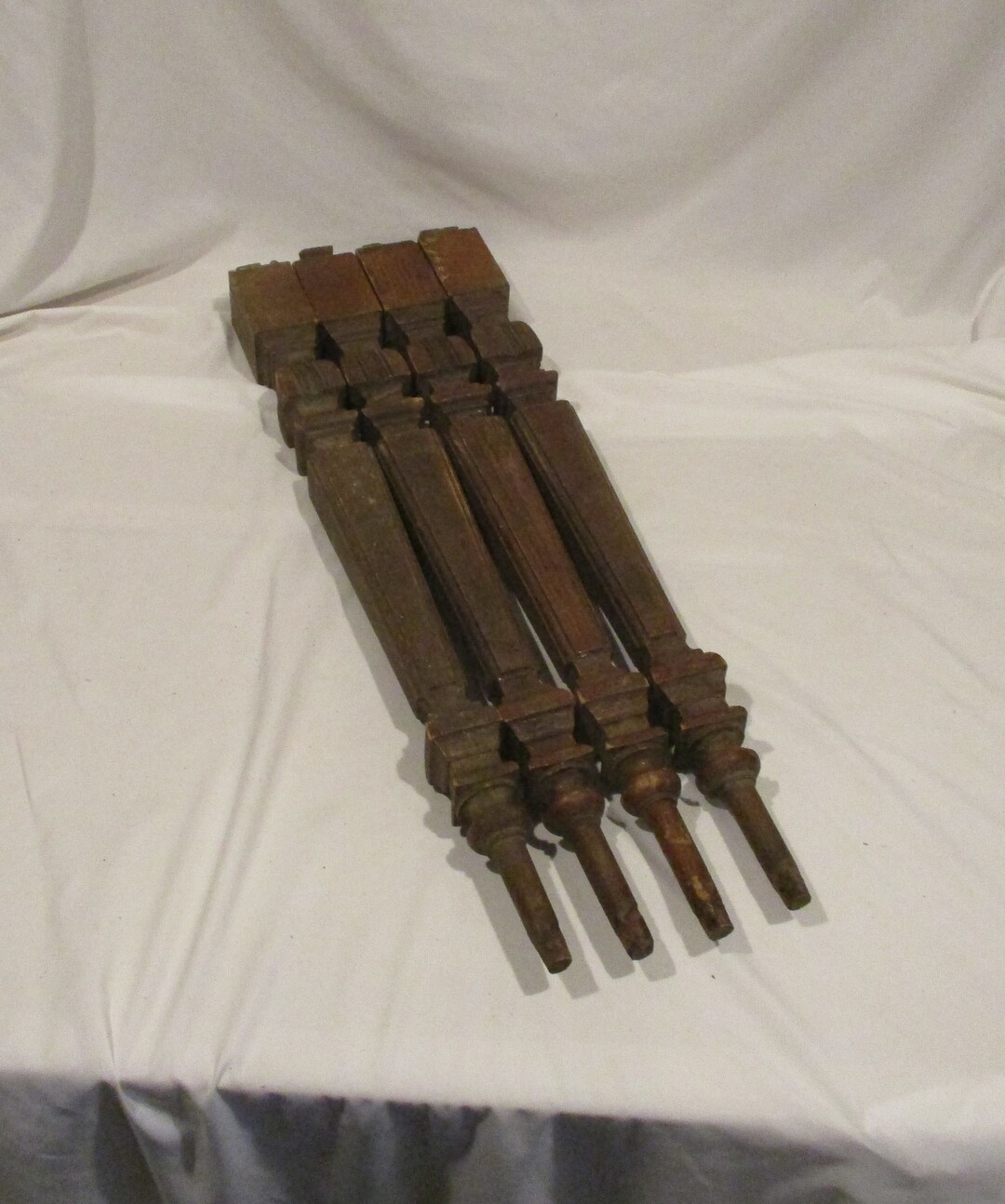 Balusters, Architectural Salvage, Arts & Crafts, Old Set of 4, Probably ...