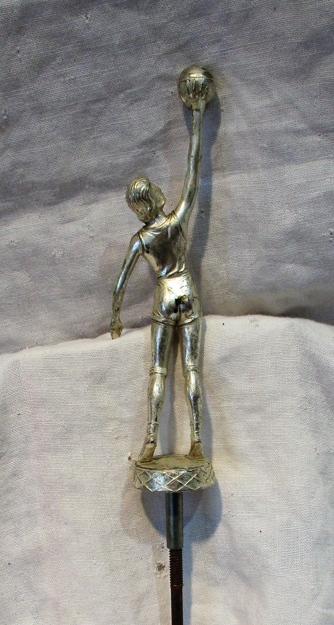 Trophy Topper Women's Basketball Antique Solid Metal Old - Etsy