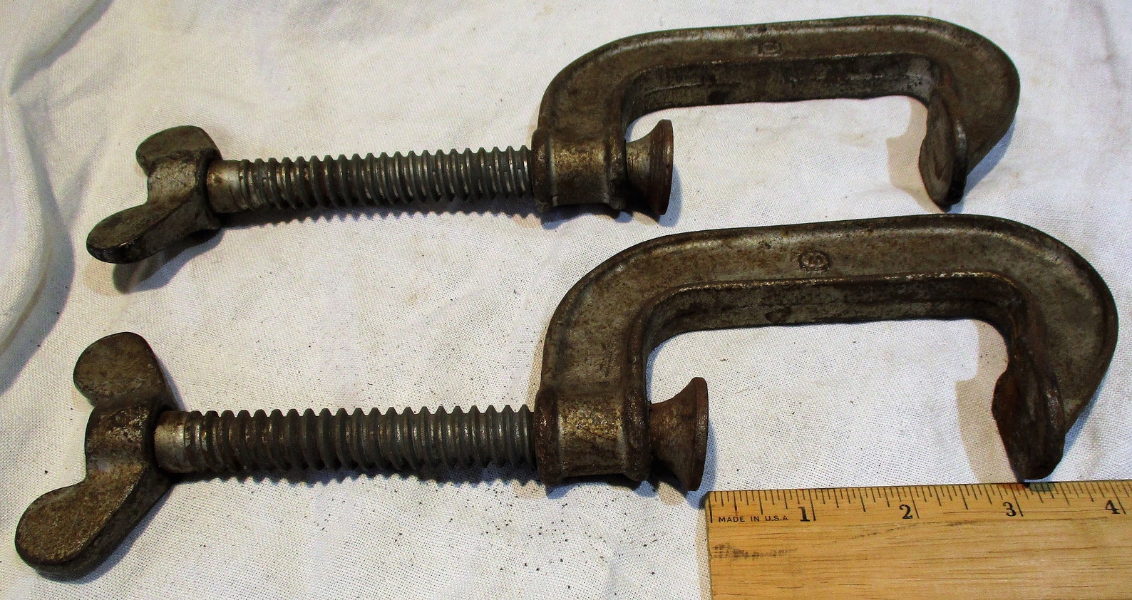 Bat Wing C Clamps Malleable Old 3 Inch C Clamps Vintage | Etsy