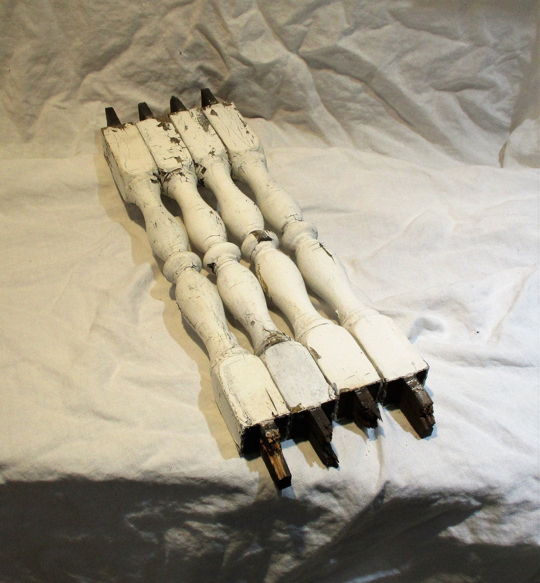 Balusters, Architectural Salvage, Old Set of 4, Repurpose as Table Legs ...