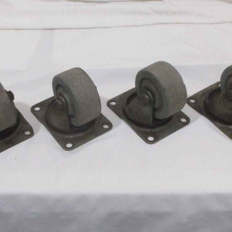 Vintage Caster Wheels - Etsy