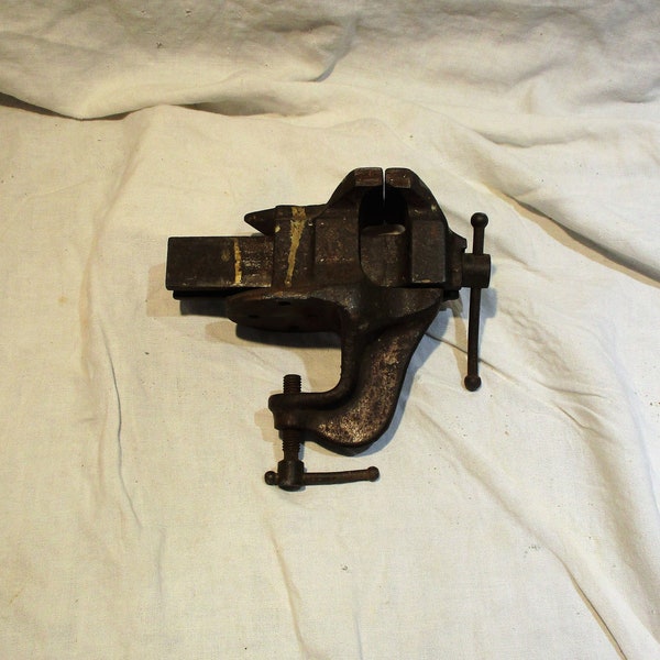 Antique Bench Vise - Etsy