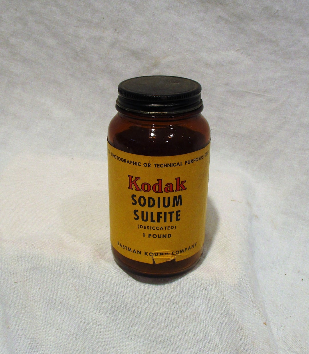 Kodak Sodium Sulfite Bottle Vintage Darkroom Photo Developing - Etsy