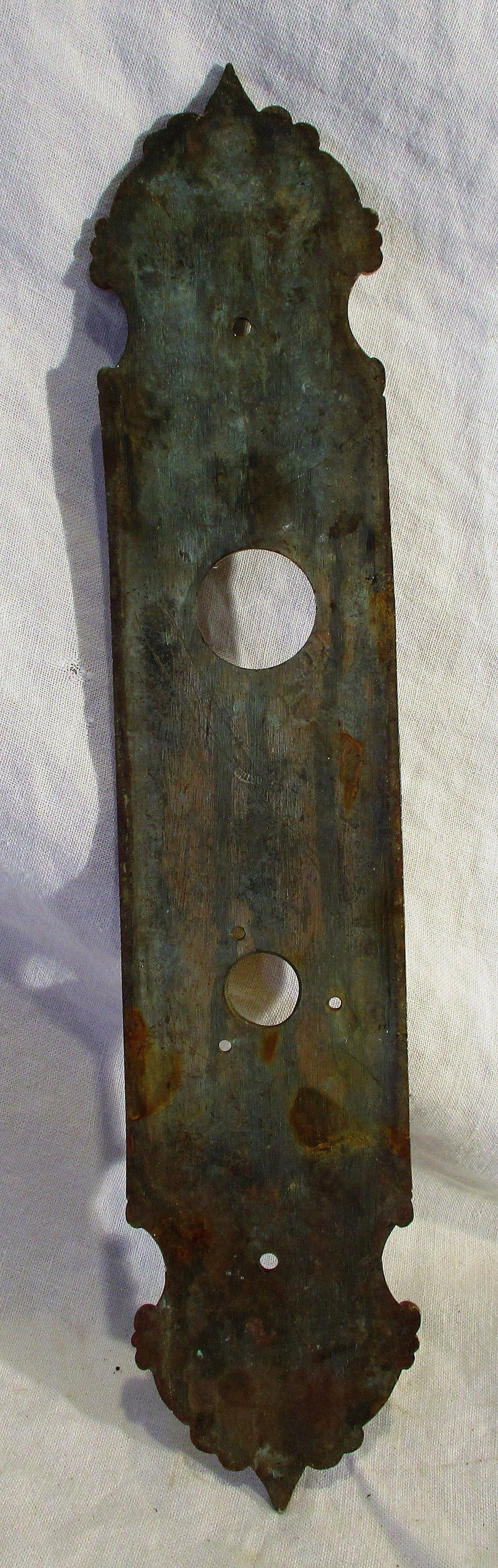 Brass Door Latch Plate Antique Door Lock Hardware Old | Etsy
